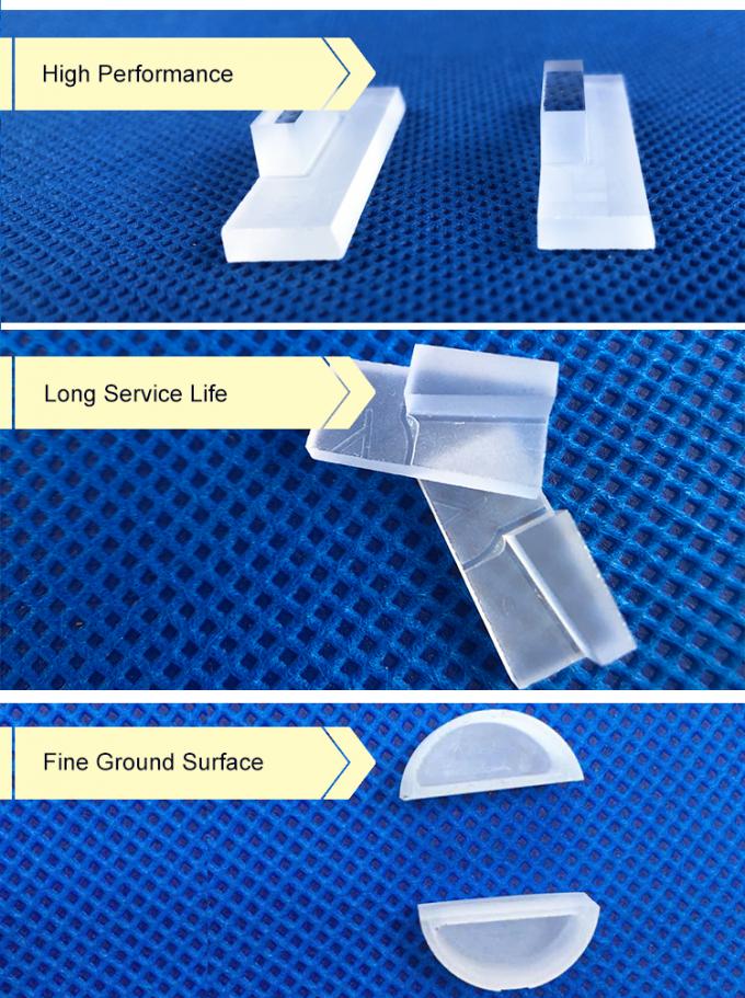 Cnc Machining Quartz Glass Small Size Optical Fused Silica Parts