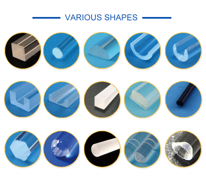 Fused Silica Rods 1100 Degree 1mm 2mm 3mm 4mm 5mm To 90mm Outer Diameter