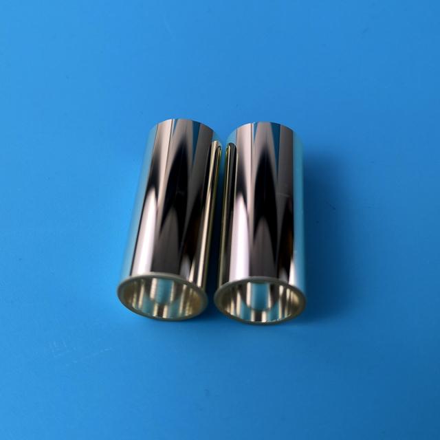 High Reflectivity Quartz Glass Test Tube Silver Coated Surface For ...