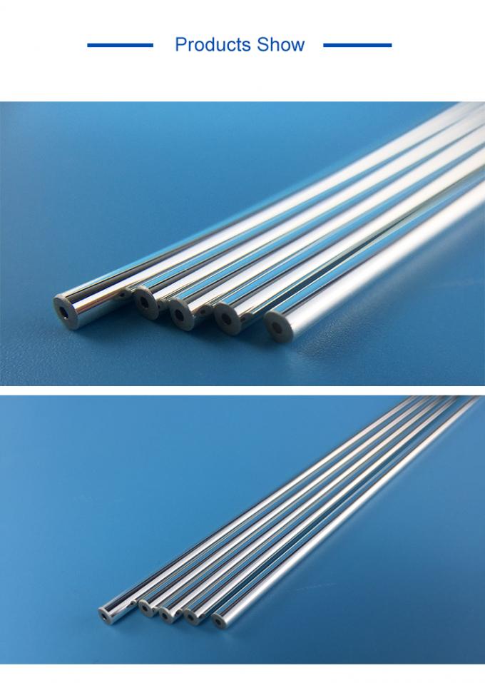 External Silver Plated Circular Quartz Capillary Tube Customizable