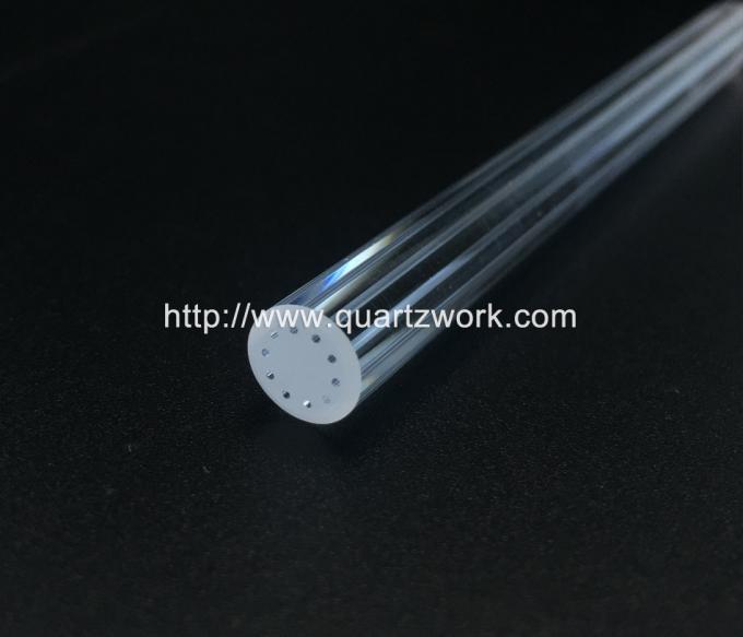 High Precision 10 Channel Capillary Quartz Tube Circular