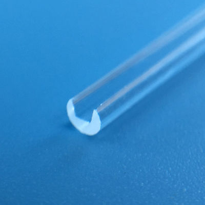 Custom Fire Resistance Quartz Glass Rod Transparent Color Fused Silica Rod