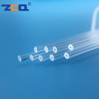 Single Row Quartz Capillary 8 Hole Rectangular Tube