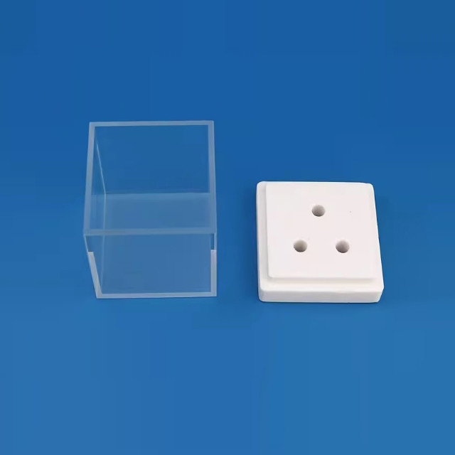 Custom Made Quartz Glass Rectangular Container Used As Plasma Reactors ...