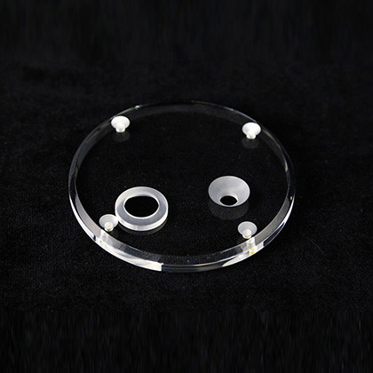 Various Quartz Discs Based On Customers' Drawing - Arc, Slope, Slot ...