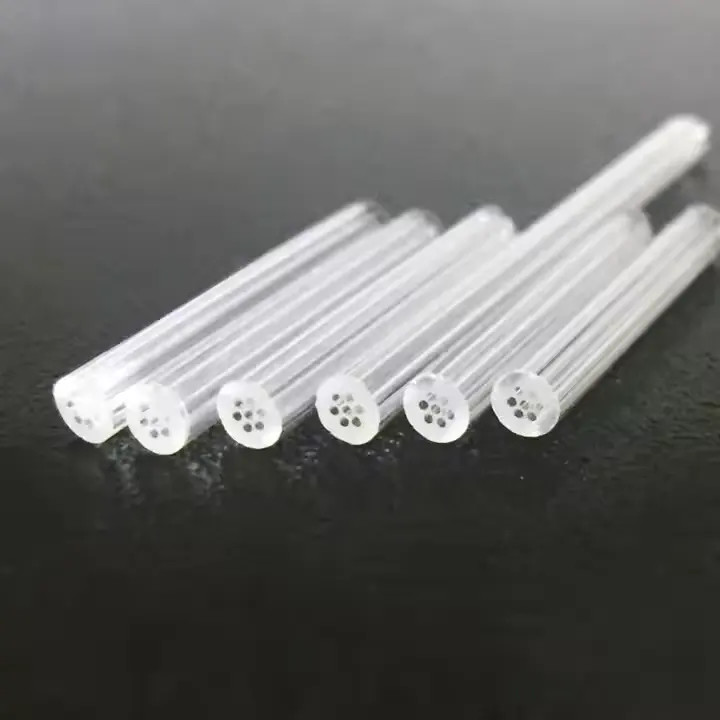 Industrial High Purity High Temperature Resistant Hollow Fused Silica ...