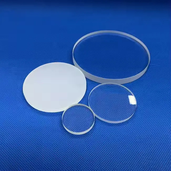 Customized High Precision Sio2 Fused Silica Polished Quartz Optical ...