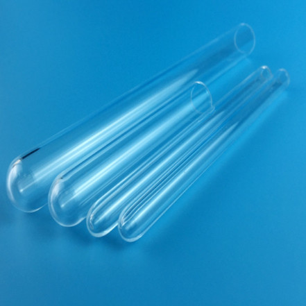 Borosilicate Glass Tube Laboratory Test Tube Smooth Round Bottoms fully ...