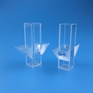 ±0.03mm Tolerance Clear Transparent Square Optical Quartz Glass Cuvette ...
