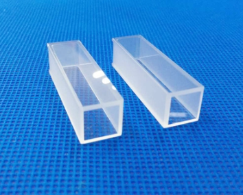 ±0.03mm Tolerance Clear Transparent Square Optical Quartz Glass Cuvette ...
