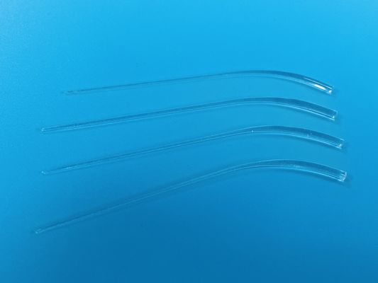 Curved Conical Quartz Glass Rod OEM Design